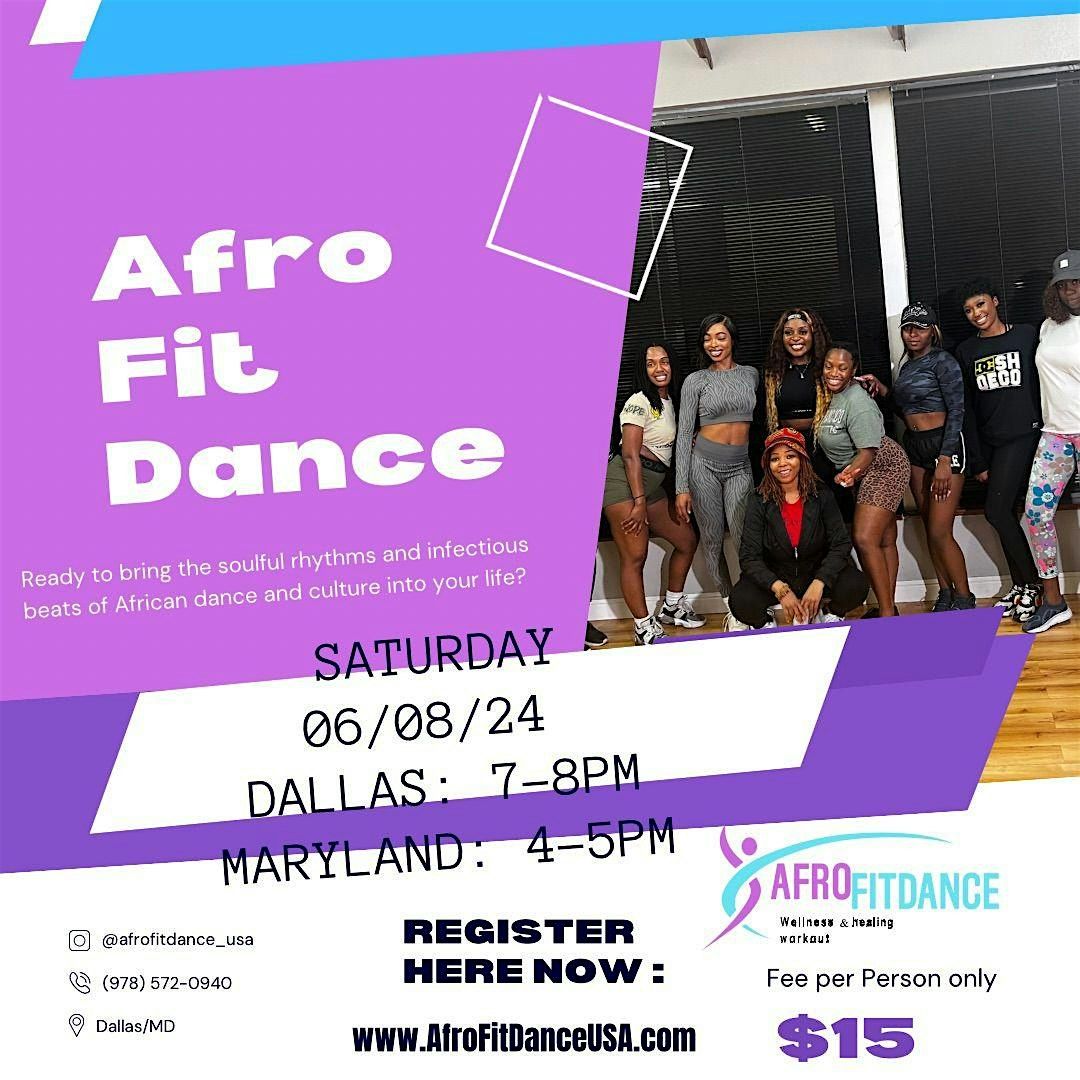 Afro Fit Dance Maryland, Rezults Fitness, Capitol Heights, 8 June 2024 ...