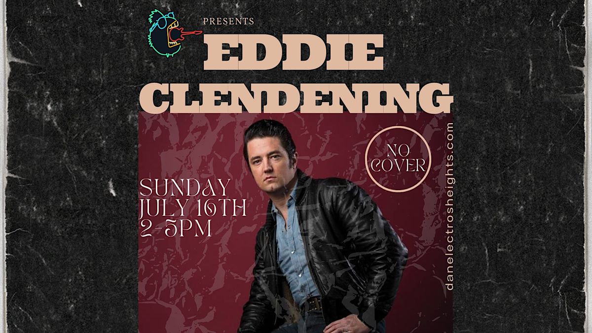 Eddie Clendening at Dan Electros, 1031 E 24th St, Houston, 16 July 2023 ...