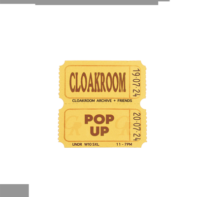 CLOAKROOM & FRIENDS POP-UP EVENT, UNDR, London, 19 July 2024 | AllEvents.in