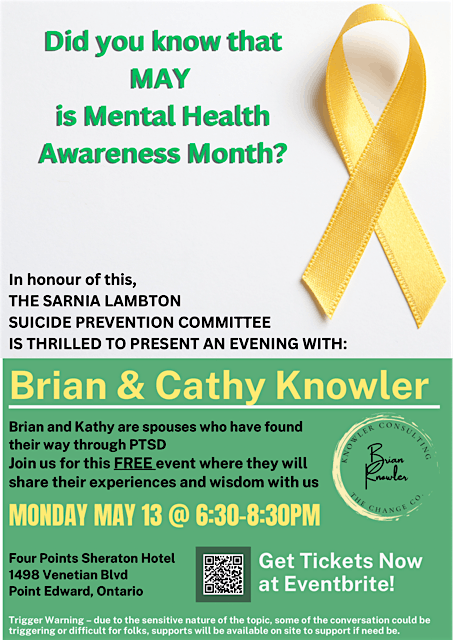 An Evening with Brian & Cathy Knowler, Four Points by Sheraton Sarnia ...