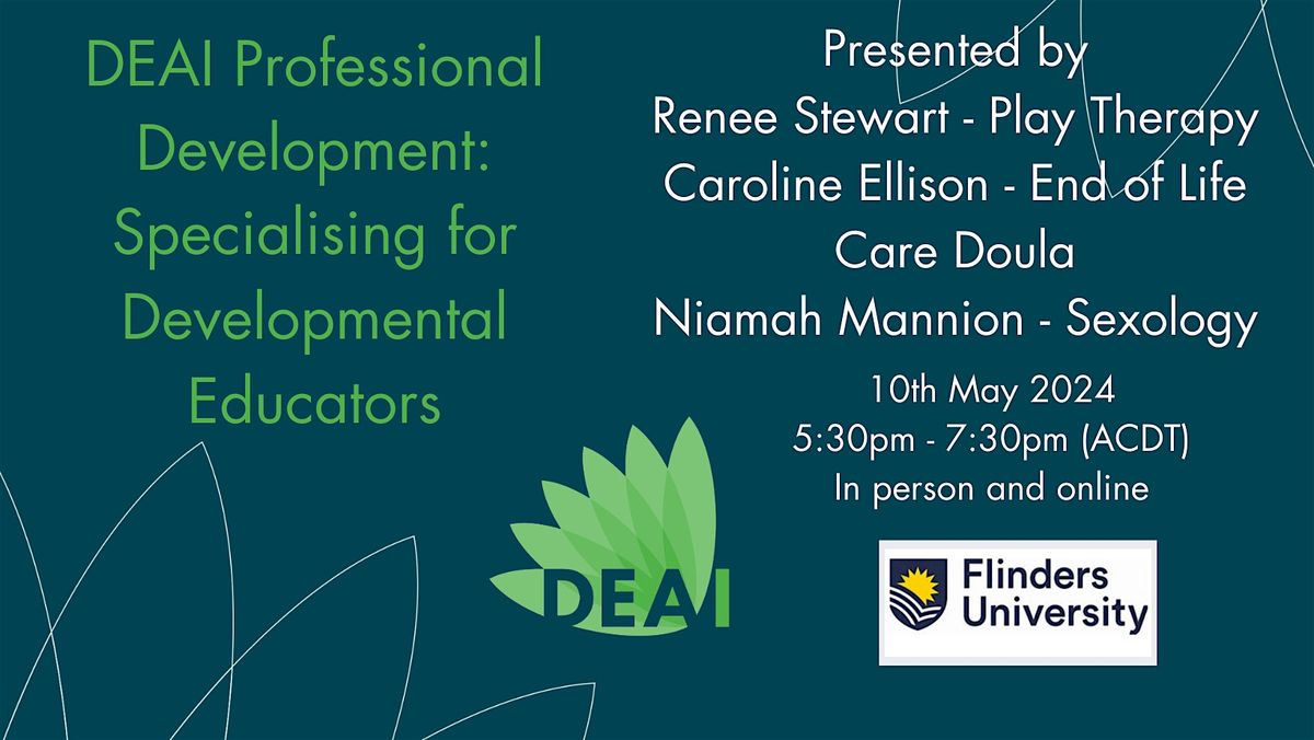 DEAI Professional Development: Specialising for Developmental Educators ...