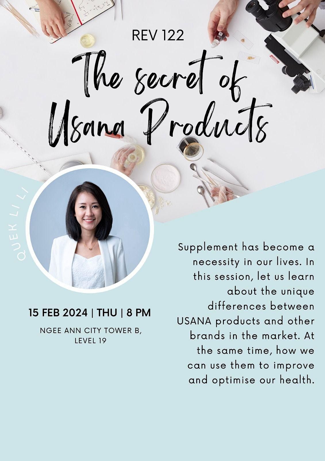 The USANA Products difference: free training on Supplementation, USANA ...