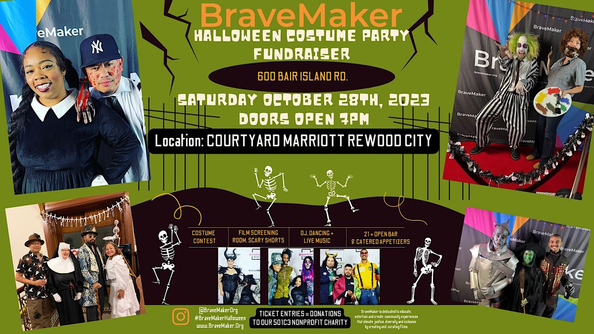 BraveMaker Halloween Costume Party and Fundraiser 2023, Courtyard by ...