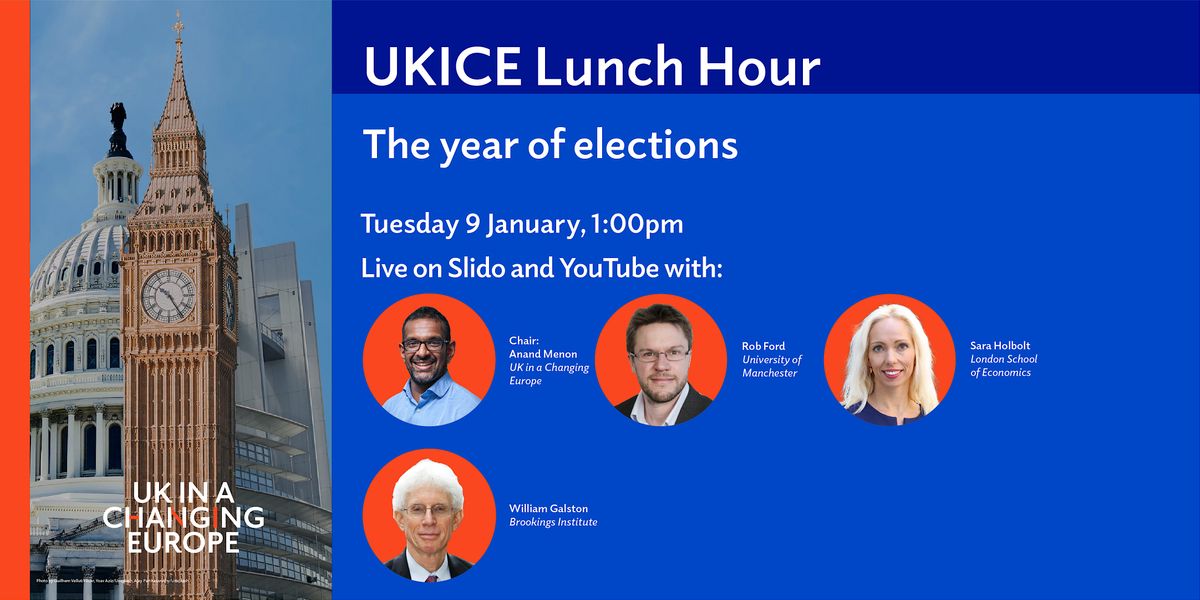 UKICE Lunch Hour: The year of elections, January 9 2024 | Online Event ...