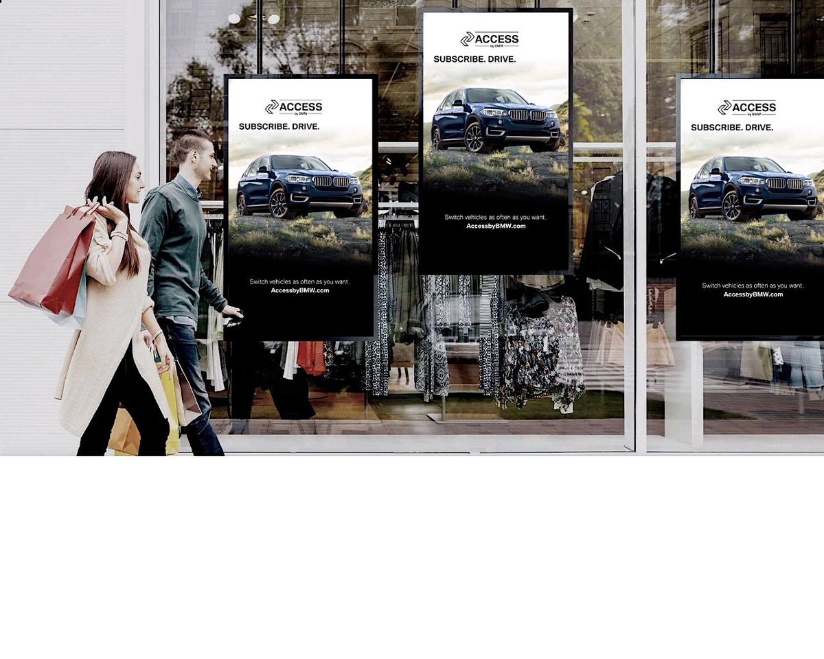 Outdoor Digital Storefront Advertising with Smartify Media & Samsung ...