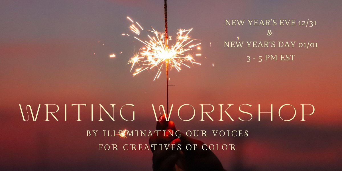 New Years Eve Writing Workshop, December 31 2023 | Online Event ...