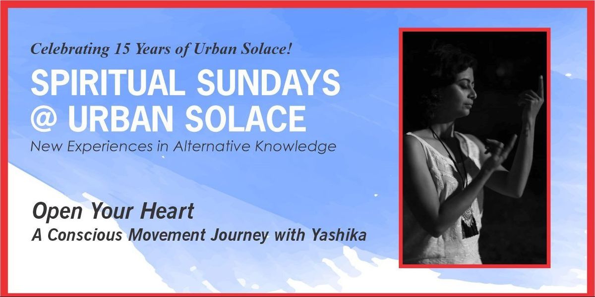 SPIRITUAL SUNDAYS @ URBAN SOLACE - Heart, Urban Solace Cafe: Bengaluru ...