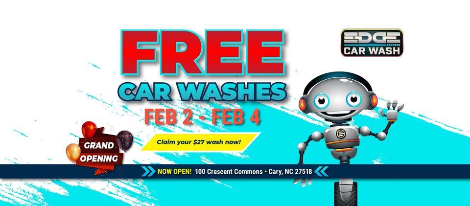 Grand Opening - Edge Express - Cary Location , 100 Crescent Commons ...