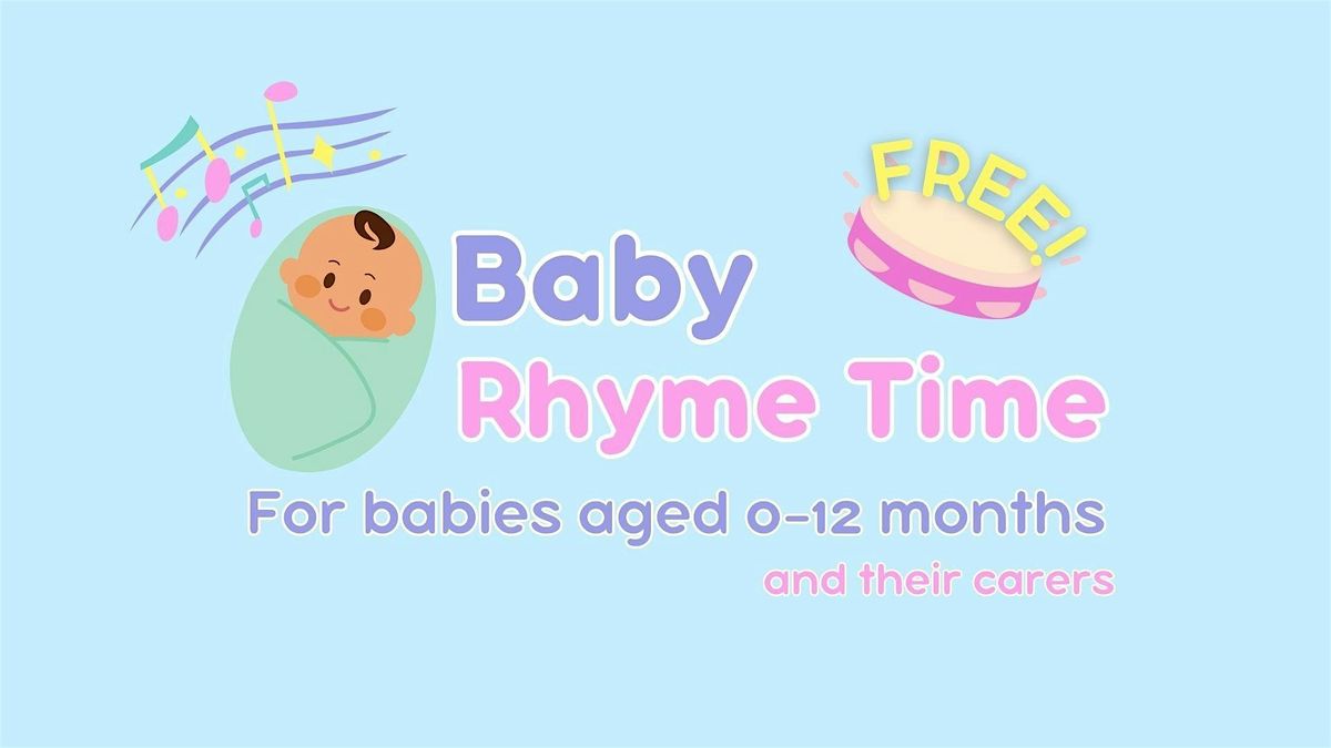Baby Rhyme Time (for ages 0-12 months) @ Warwick Library, Warwick ...