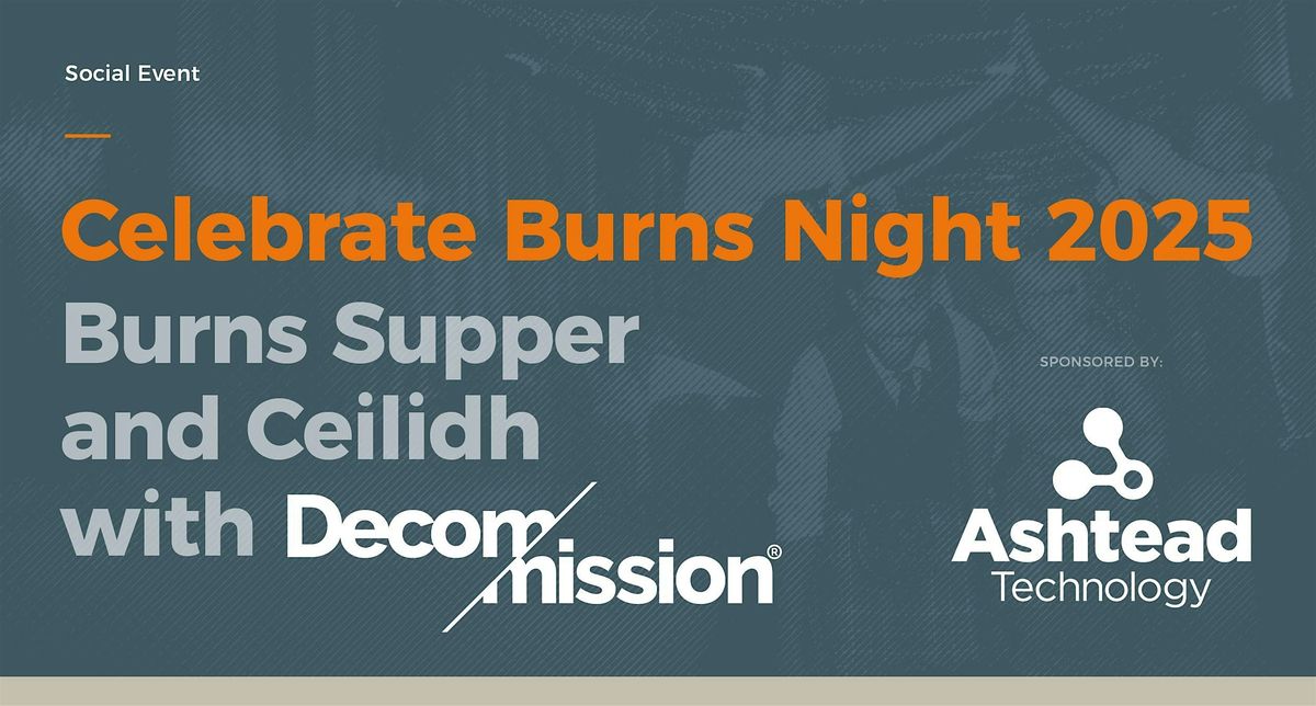 Burns Night with Decom Mission 2025, Union Kirk, Aberdeen, 24 January ...