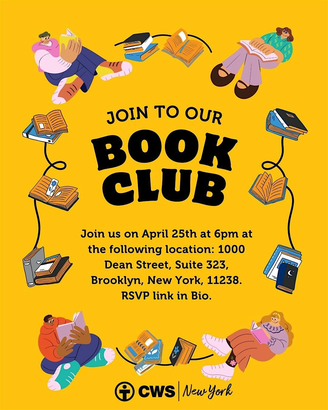 Book Club: Exploring Immigration Short Stories, 1000 Dean St suite 323 ...