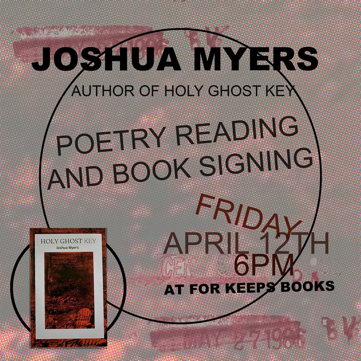 HOLY GHOST KEY, For Keeps Bookstore, Atlanta, 12 April 2024 | AllEvents.in