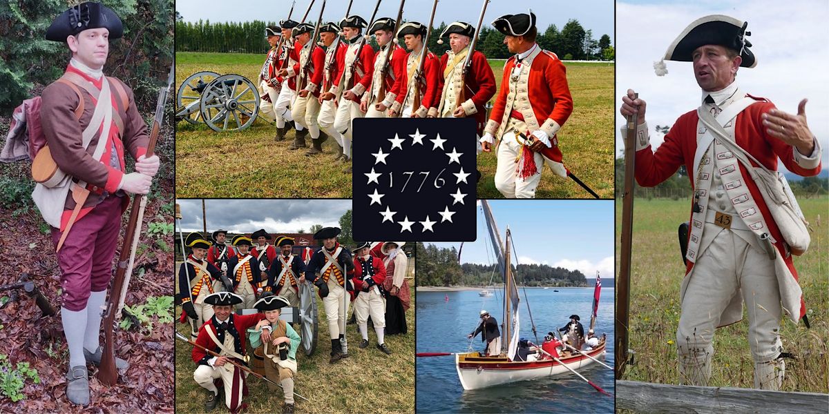 1770s Living History Encampment & Military Maneuvers, George Road ...
