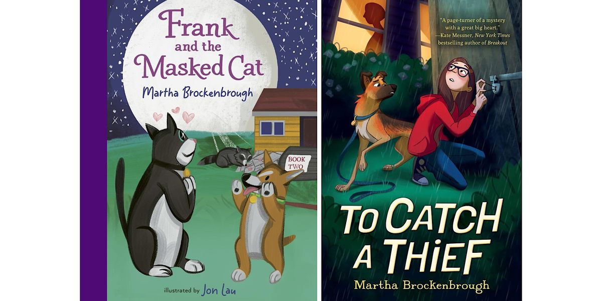 Book Launch: Frank and the Masked Cat by Martha Brockenbrough, Brick ...