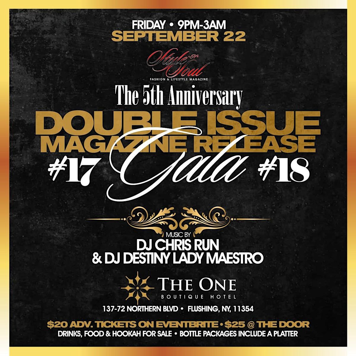 Style & Soul Mag Release Party, The One Boutique Hotel, Queens, 22 ...