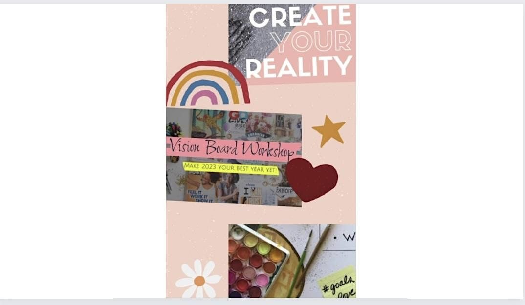 VISION BOARD WORKSHOP with Erin Cornell, 5 February 2023 | AllEvents.in