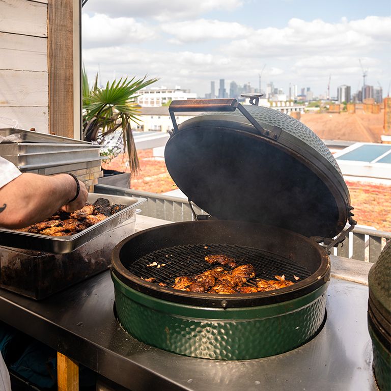 Rooftop BBQ at Skylight Peckham, Skylight Pekham, London, 12 August ...