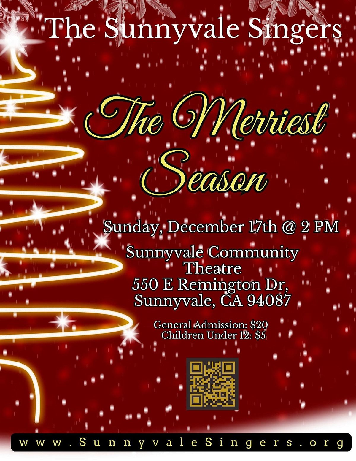 The Merriest Season!, Sunnyvale Theatre, 17 December 2023 | AllEvents.in