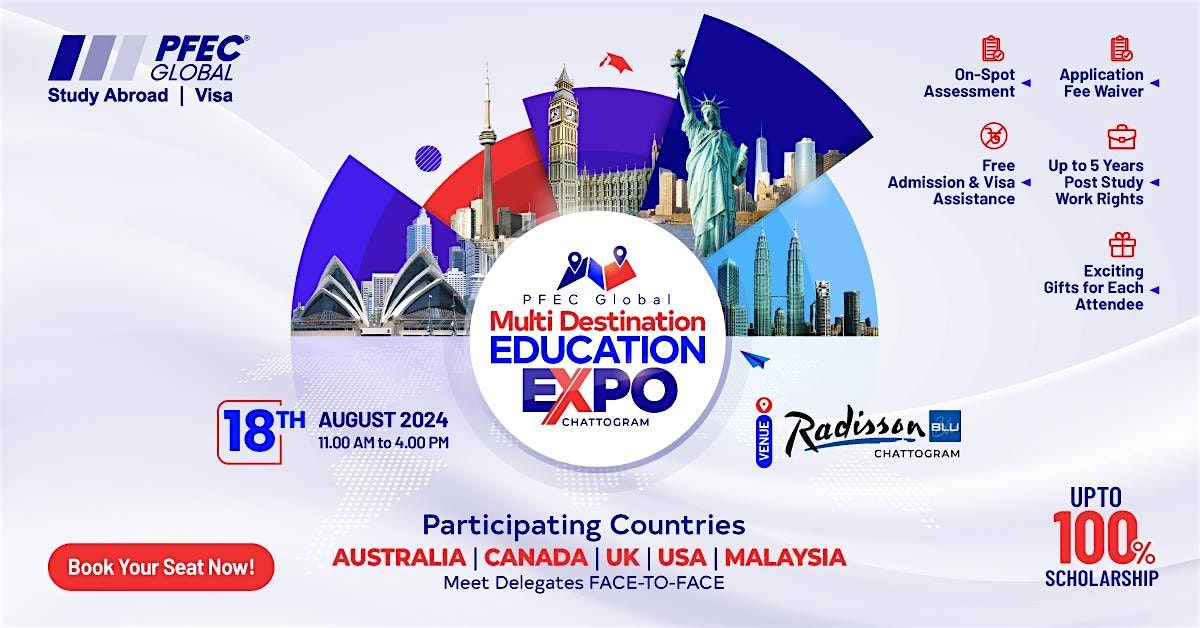 Multi-Destination Education Expo, 18th Aug24 at Radisson Blu ...