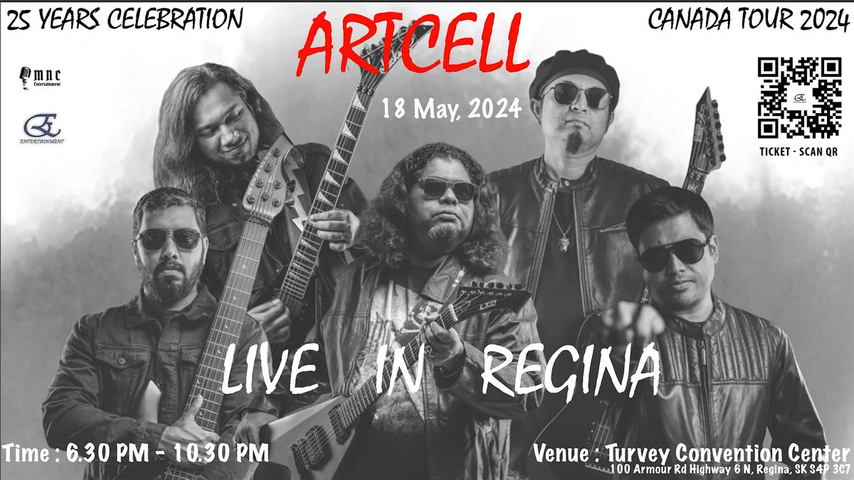 Artcell Live in Regina, Turvey Convention Center, Regina, SK, Canada ...