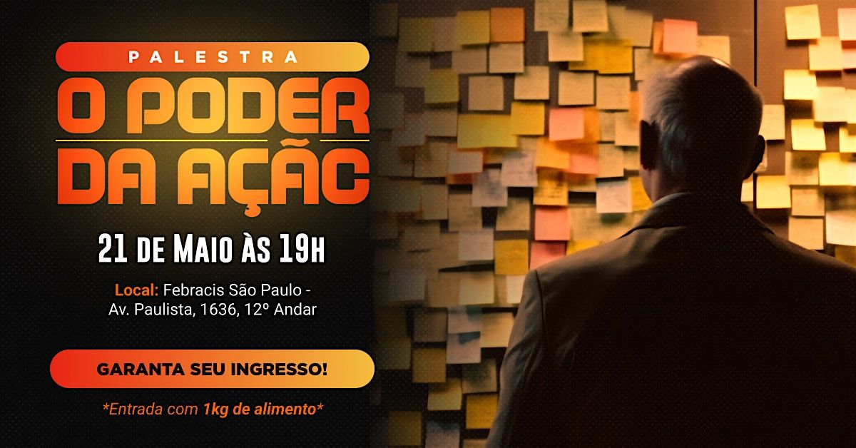 Palestra O Poder da Ação na Febracis Av. Paulista, Febracis Coaching ...