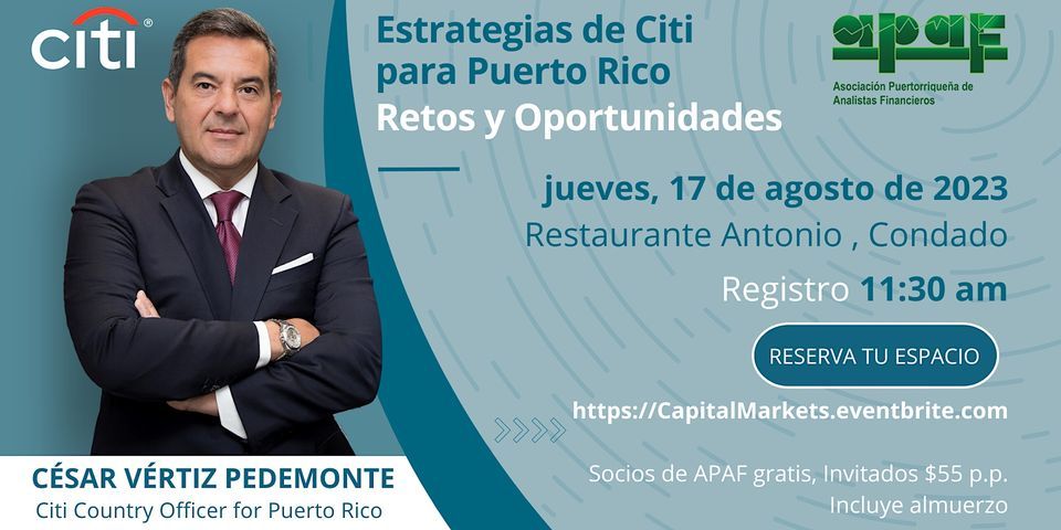 Estrategias de Citi para Puerto Rico: Retos y oportunidades, 1406 ...