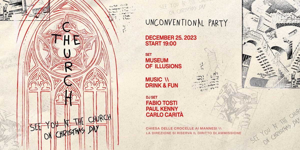 XMAS PARTY IN THE CHURCH, Chiesa delle Crocelle ai Mannesi, Napoli, 25 ...