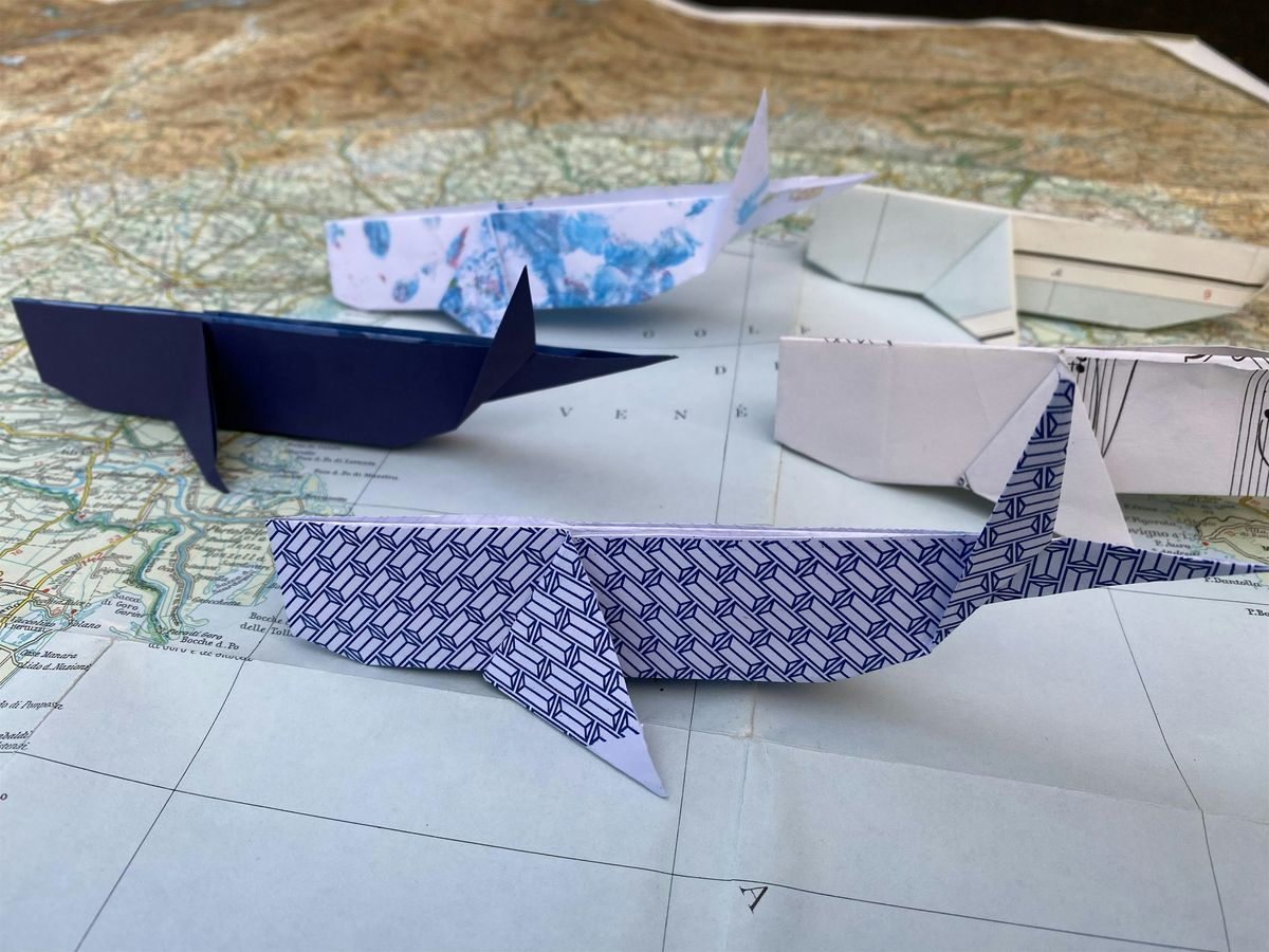 Whales from waste: origami for adults and children, Dunfermline ...