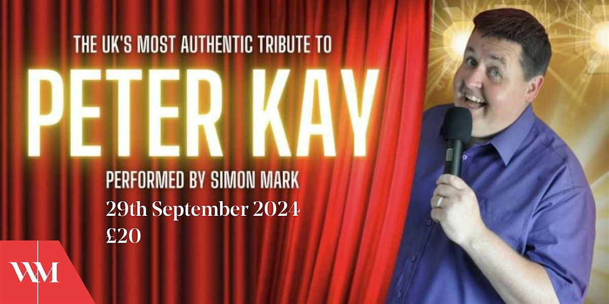 Peter Kay Tribute at Warrington Market, Warrington Market, 29 September 2024 | AllEvents.in