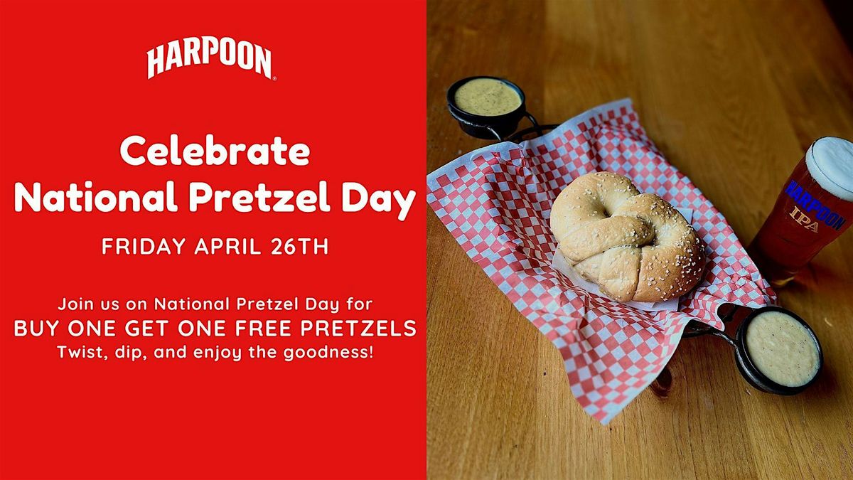 National Pretzel Day @ Harpoon!, Harpoon Brewery, Boston, 26 April 2024 ...