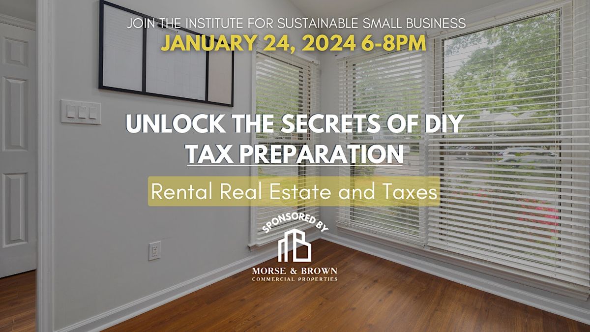 Unlock the Secrets of DIY Tax Preparation: Rental Real Estate and Taxes ...