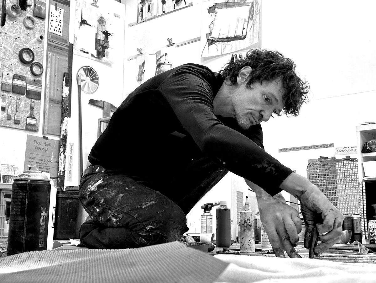 Floor Drawing by James Gardiner (fahn) at DRAW Space, DRAW Space ...