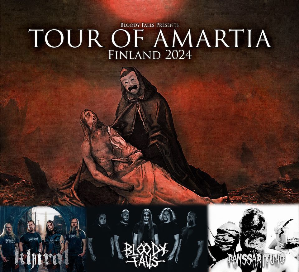 Bloody Falls - Khiral - Panssarituho Live at Hard Rock House, Helsinki ...