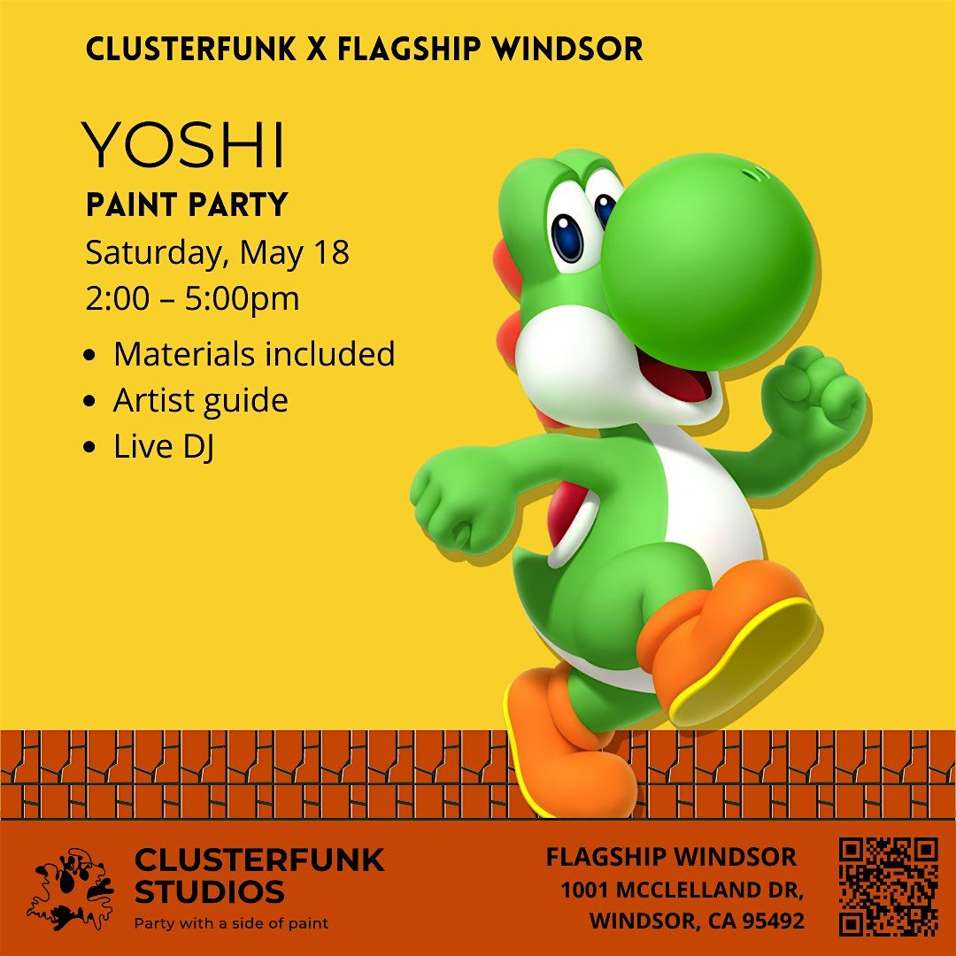 Yoshi Paint Party, Flagship Taproom, Windsor, 18 May 2024 | AllEvents