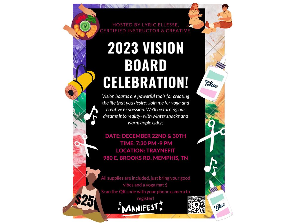 Vision Board Celebration, TrayneFit, Memphis, 30 December 2022 ...