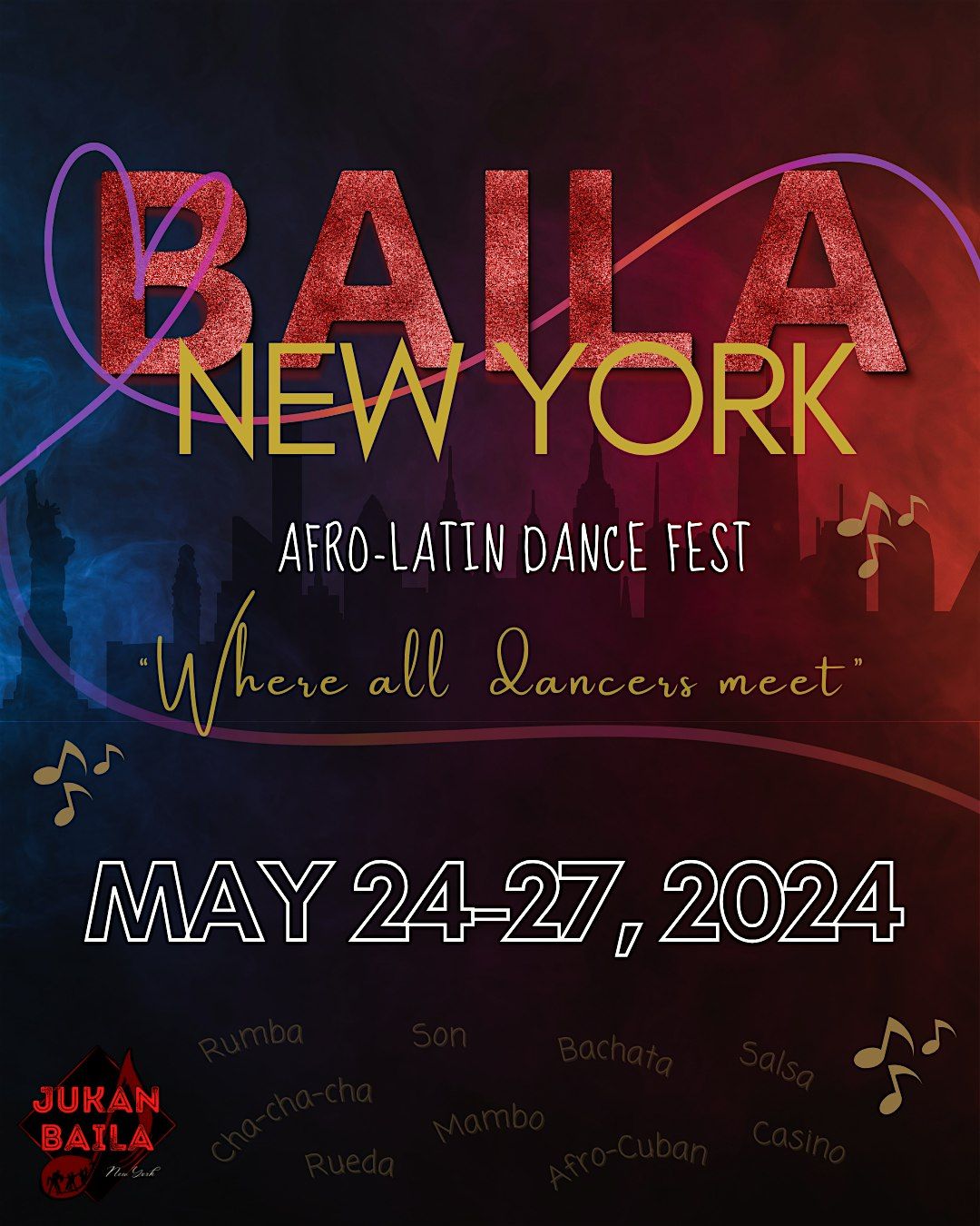 Baila New York Afro-Latin Dance Fest, 24 May to 27 May | AllEvents