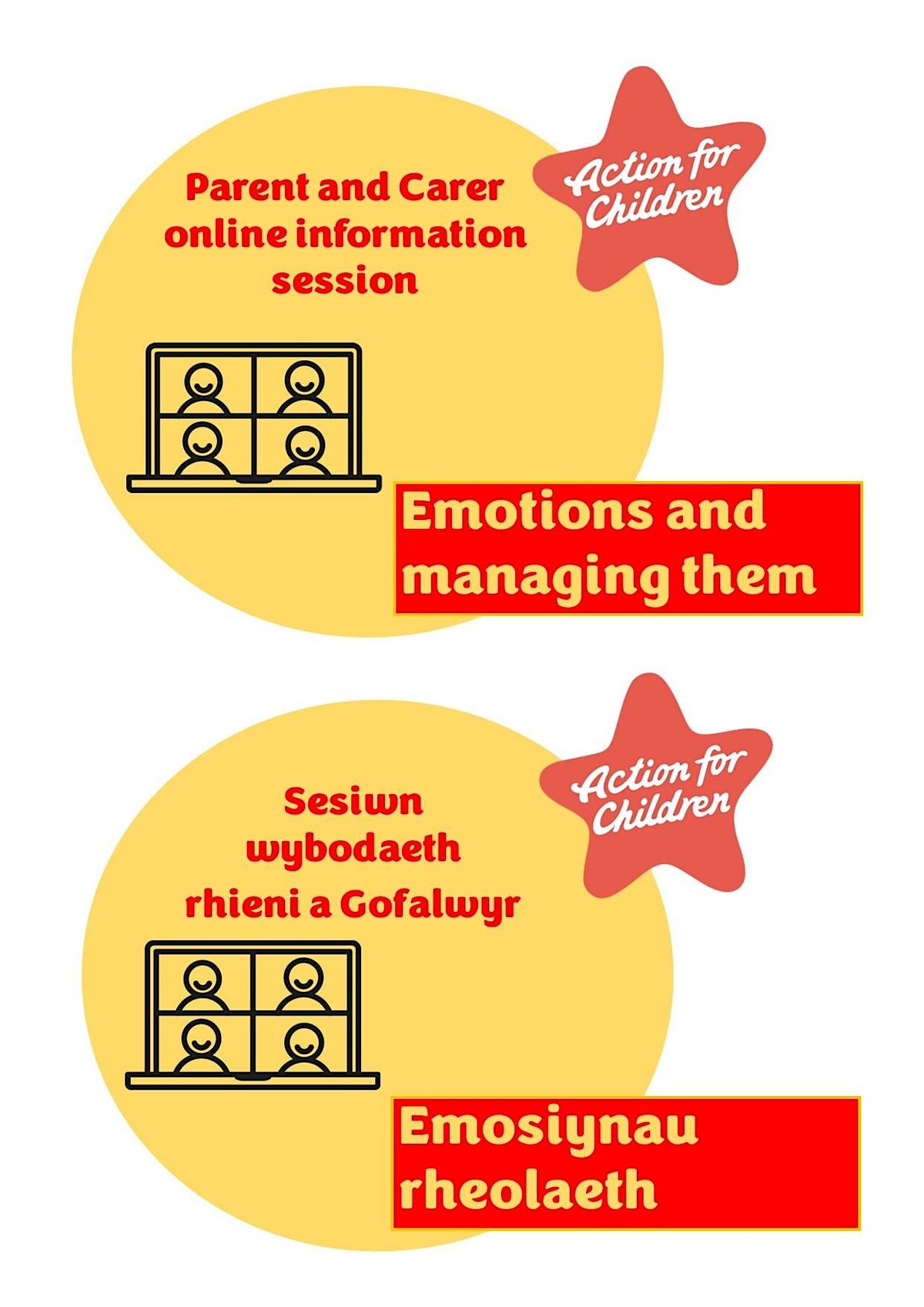 Parent/Carer information session: Emotions and managing them, November ...