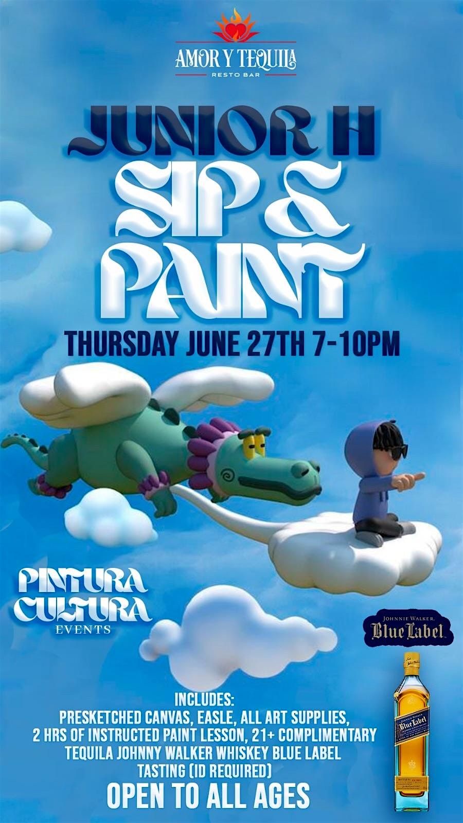 Junior H Paint Night, Amor Y Tequila, Santa Ana, 27 June 2024 | AllEvents.in