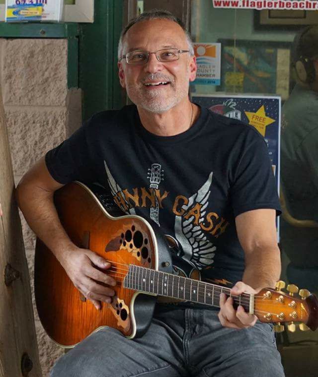 Mark Chirico in the garden, 301 Division Ave, Ormond Beach, FL, United ...