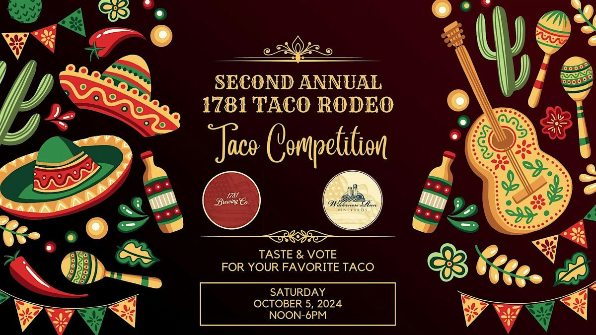 1781 Taco Rodeo, 1781 Brewing Company, Spotsylvania, 5 October 2024 ...