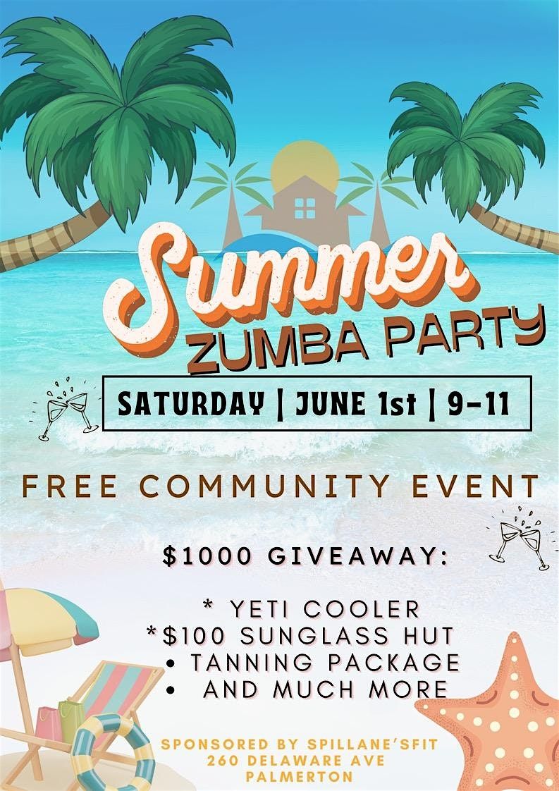 Zumba Summer Party, Spillane's Fit, Palmerton, 1 June 2024 | AllEvents