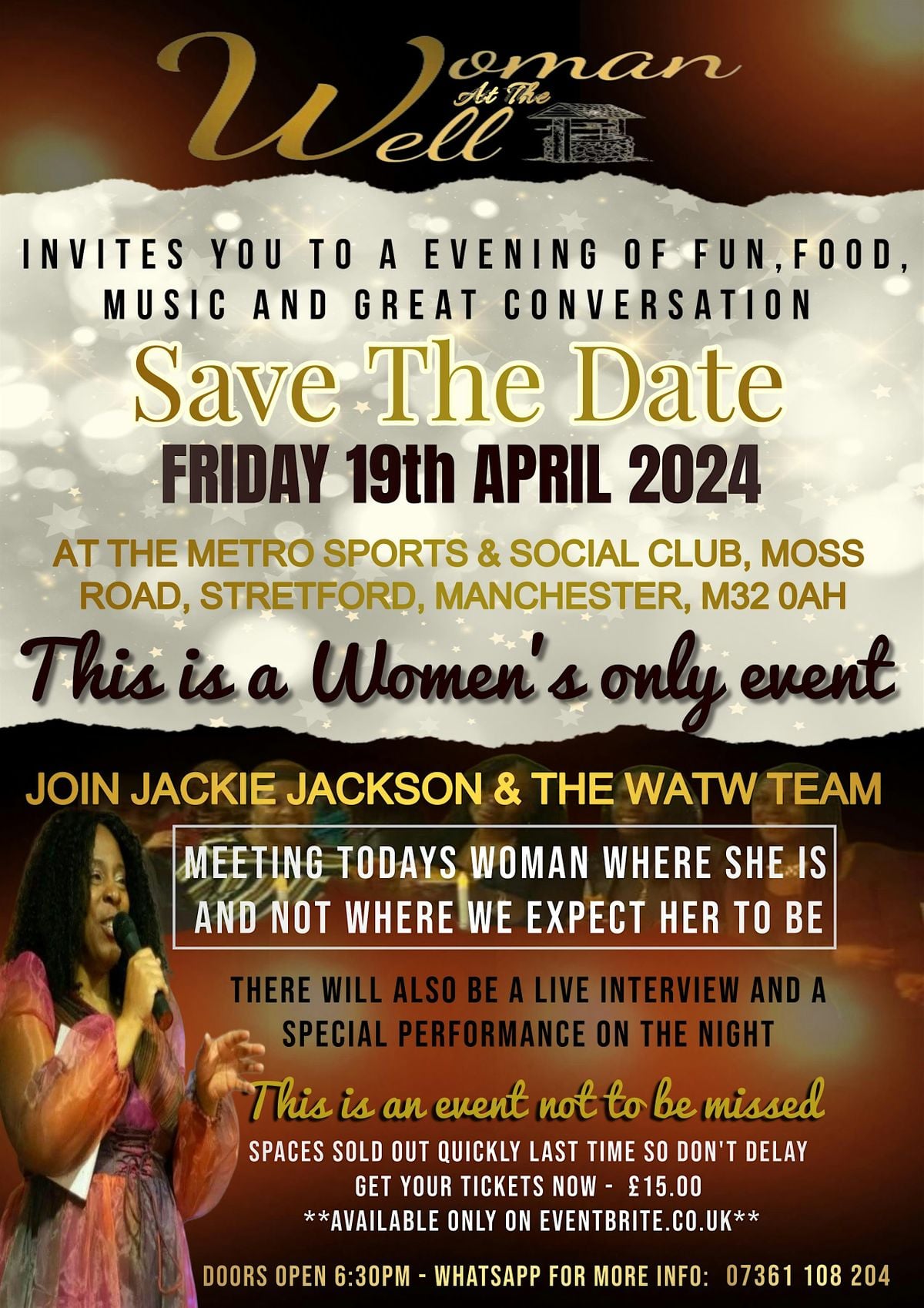 Womens Only Event, Music, Live Performance, Interview, Discussions ...