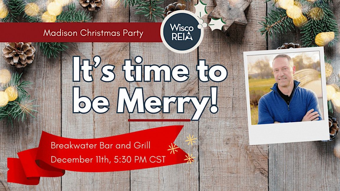 MADISON REIA CHRISTMAS PARTY, Breakwater, Monona, 11 December 2023 ...