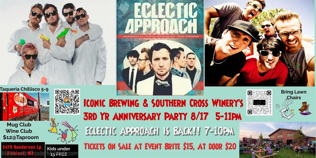 ICONIC BREWINGS 3rd YR Anniversary with ECLECTIC APPROACH, Iconic ...