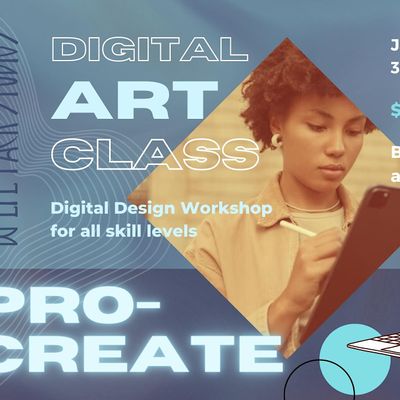 Procreate Digital Art Skills, 306 13th St, Oakland, January 31 2024 ...