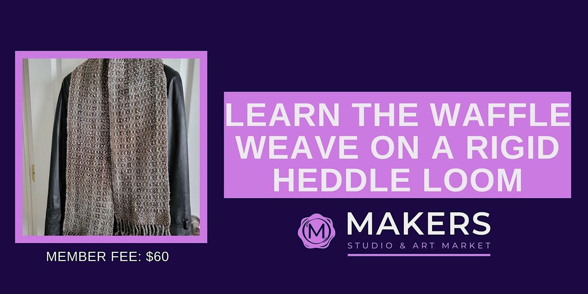 Learn the Waffle Weave Pattern with a Pick-up Stick on a Rigid Heddle ...