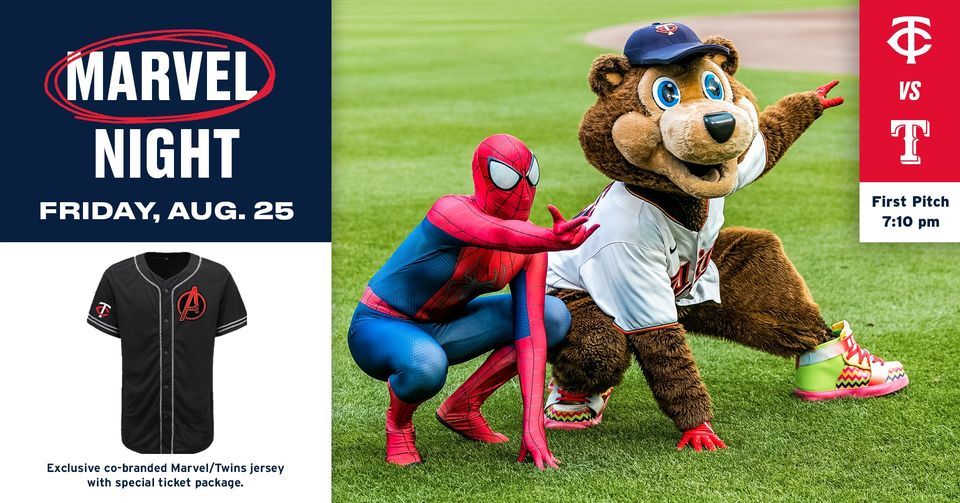 Marvel Super Heroes Night at Target Field, Target Field, Minneapolis ...