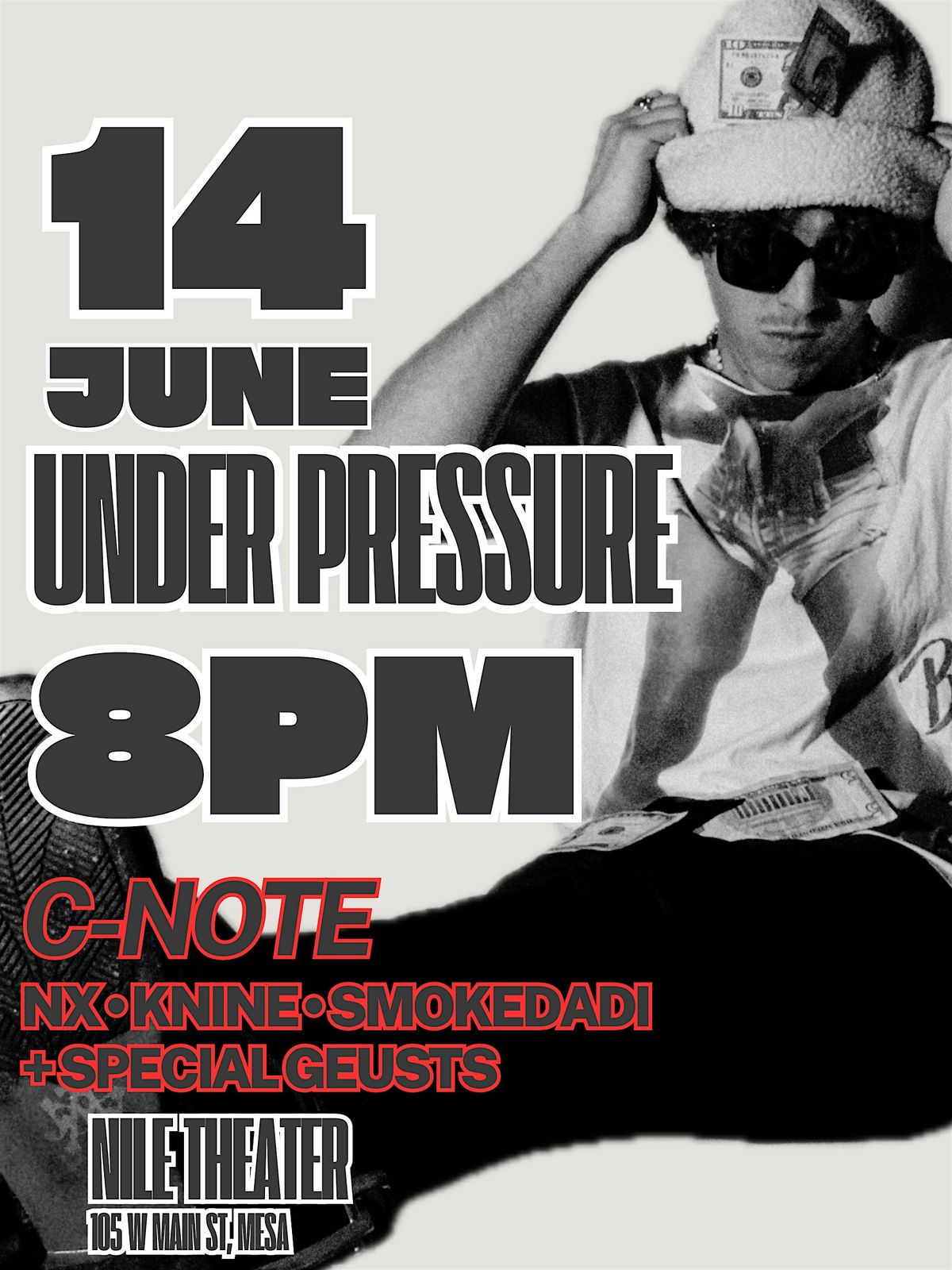 "Under Pressure" Rap Show at The Nile Theater, Nile Theater, Mesa, 14 ...