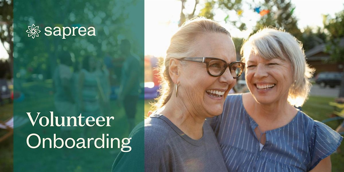 Saprea Volunteer Onboarding, May 23 2024 | Online Event | AllEvents.in