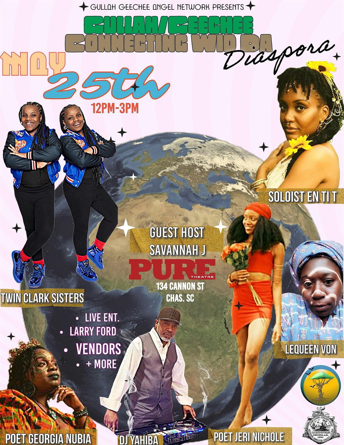 Gullah Geechee Connecting Wid Da Diaspora, PURE Theatre, Charleston, 25 ...